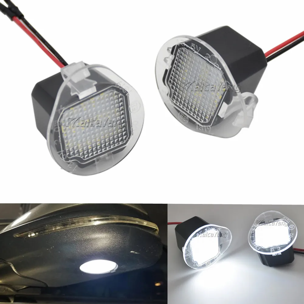 2Pcs-For-Jeep-Grand-Cherokee-2014-2017-White-High-Brightness-LED-Side ...