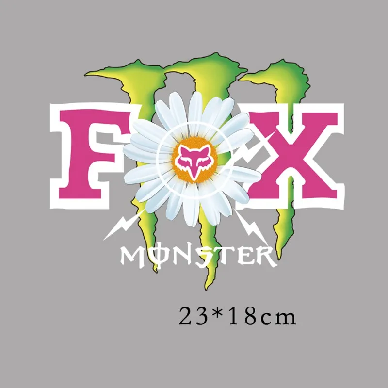 Pink Fox Racing Logo Bow
