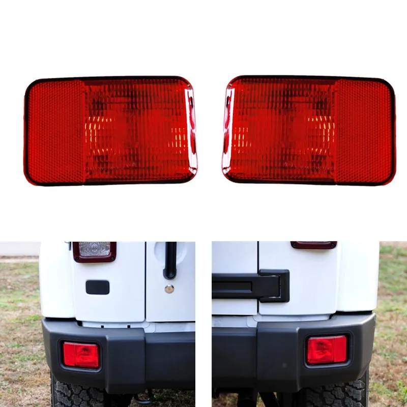 Back Fog Lamp Cover For Jeep Wrangler 2008 -2018 For JK wrangler rear ...