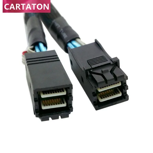 Internal SFF 8643 SAS Cable, 0.8 Meter Mini SAS SFF 8643 to 8643 Cable ...