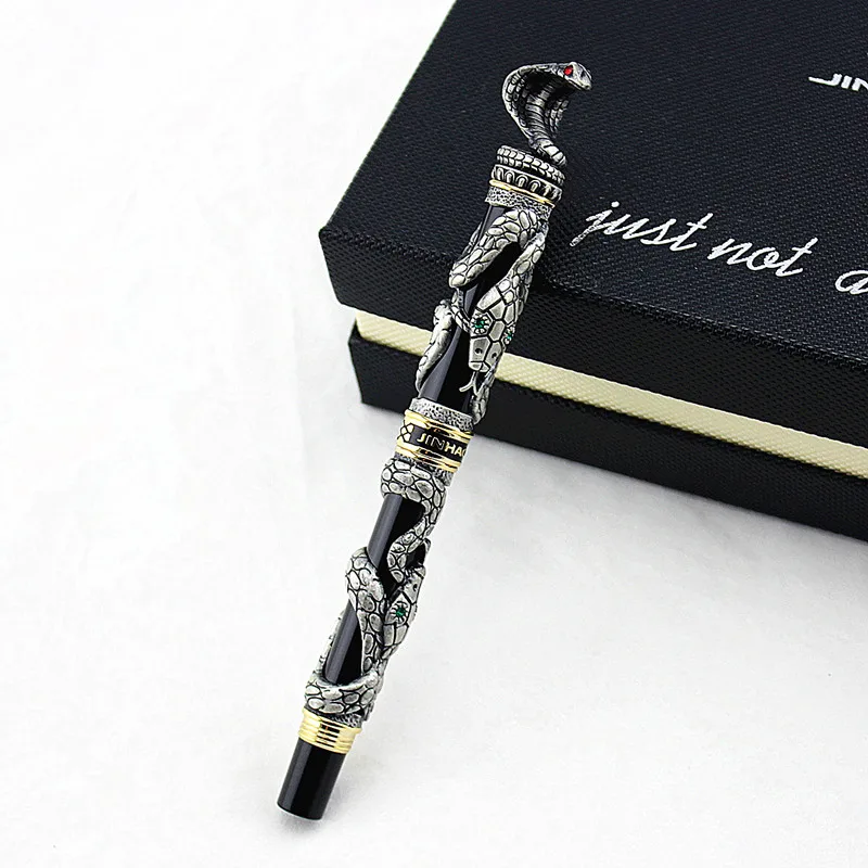 High Quality Luxury Jinhao Snake Ballpoint Pen 0.7mm Nib Novelty Cobra ...