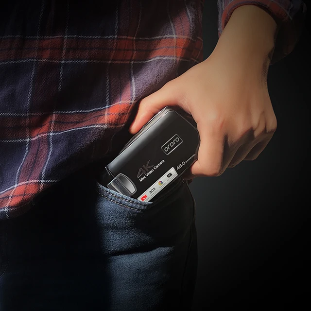 4K Digital Camera for Blogger, Ordro AC2 YouTube Video Vlog Cameras ...