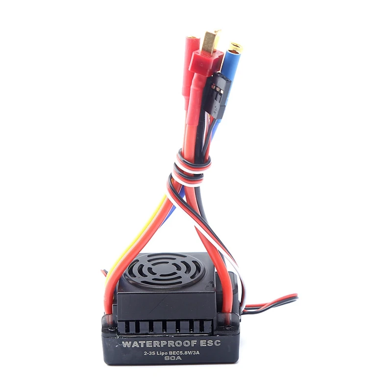 Upgrade Sensorless 60A Brushless ESC Electric Speed Controller With 5 ...