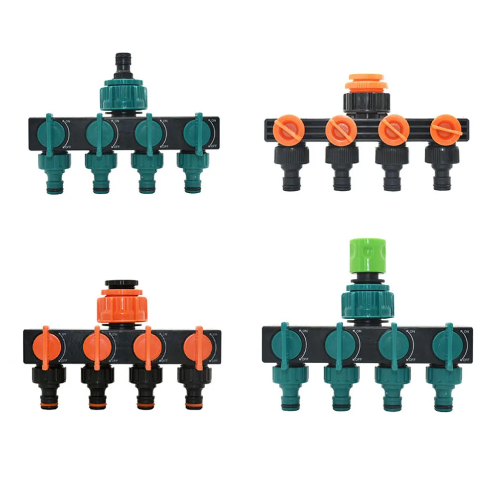 Drip-Irrigation-4-Way-Garden-Tap-Water-Splitter-Water-Pipe-4-way ...