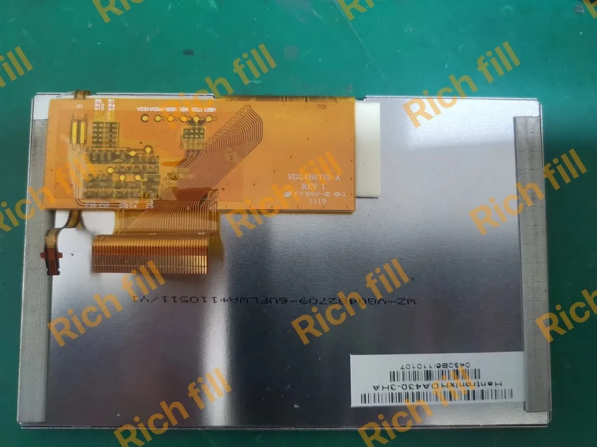 4-3-inch-LCD-screen-VGG482710-A-WZ-VGG482709-6UFLWA-HantronlxHDA430-3HA ...