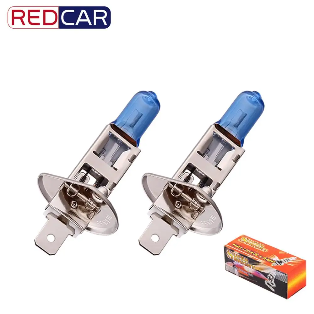 2pcs-55W-12V-H1-White-Halogen-Led-Bulb-High-Beam-Headlight-Bulb-Fog ...