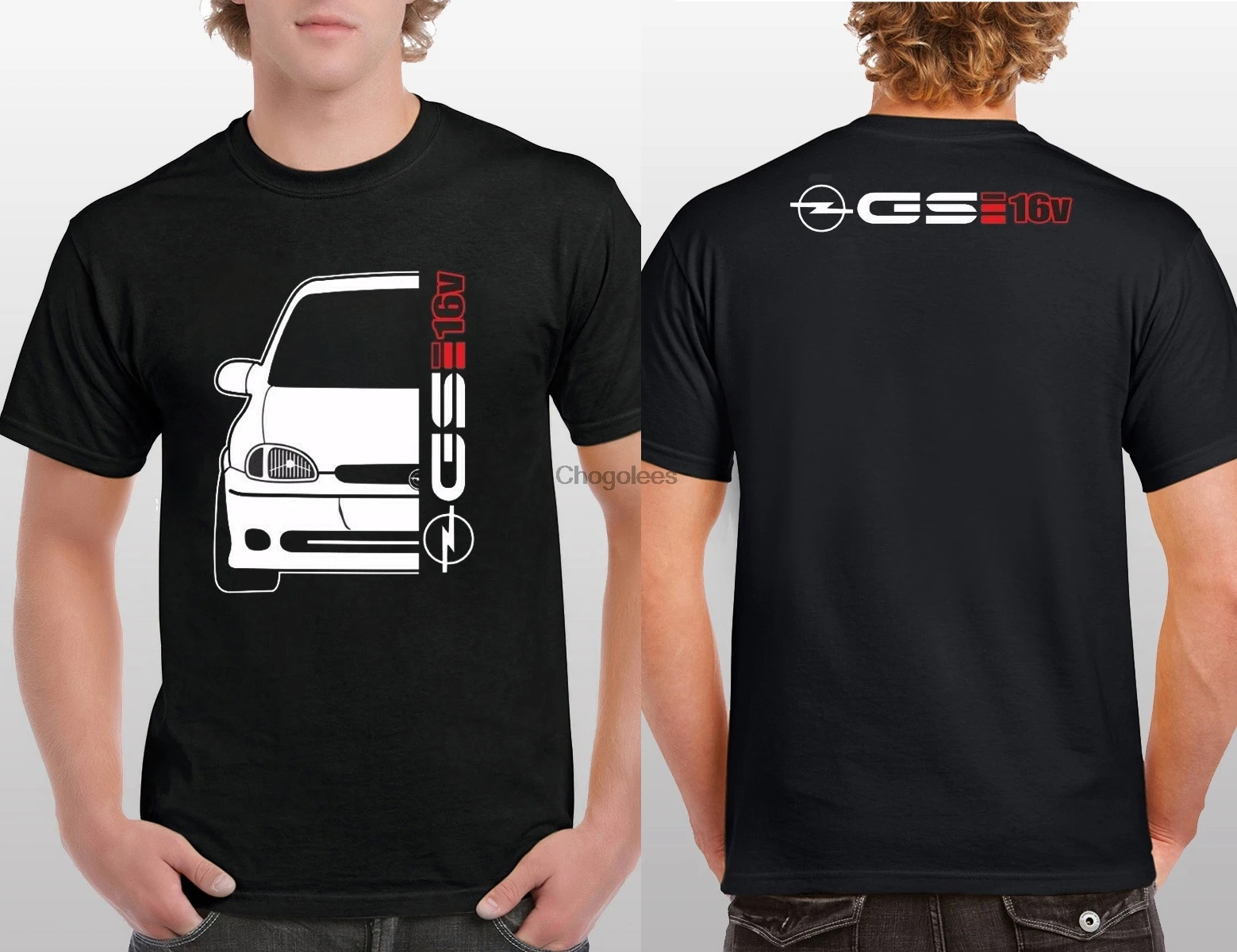 Opel Corsa B GSI 16v Auto Men's Black T Shirt S to 3XL| | - AliExpress