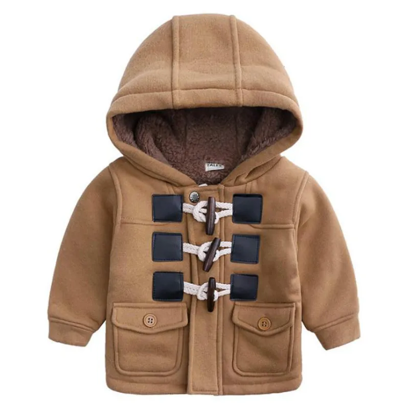 Baby Boys Jacket Coat Children Winter Hoodies Kids Outerwear Clothes ...