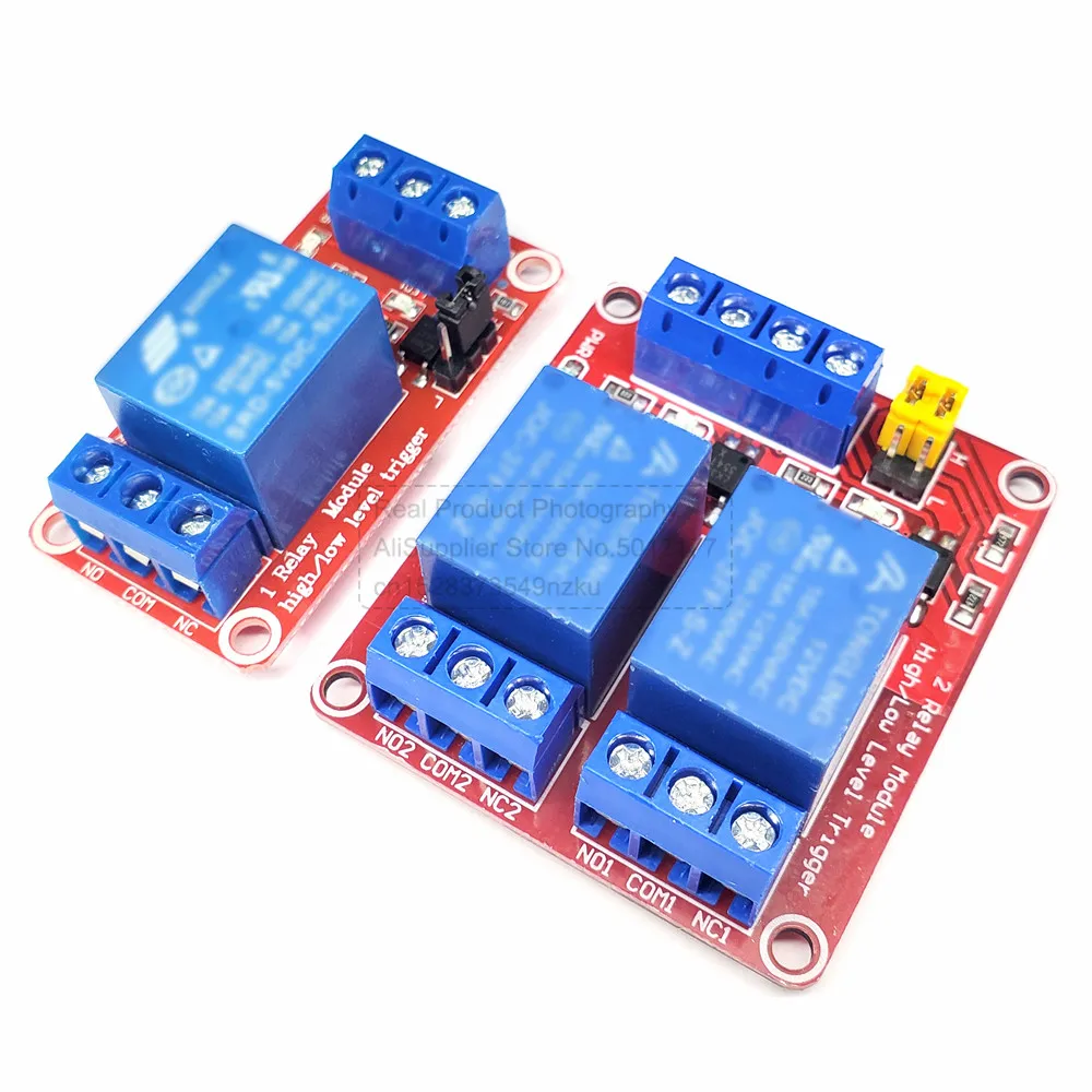 1 2 4 8 Channel Relay Module Board Shield Board Shield with Optocoupler ...