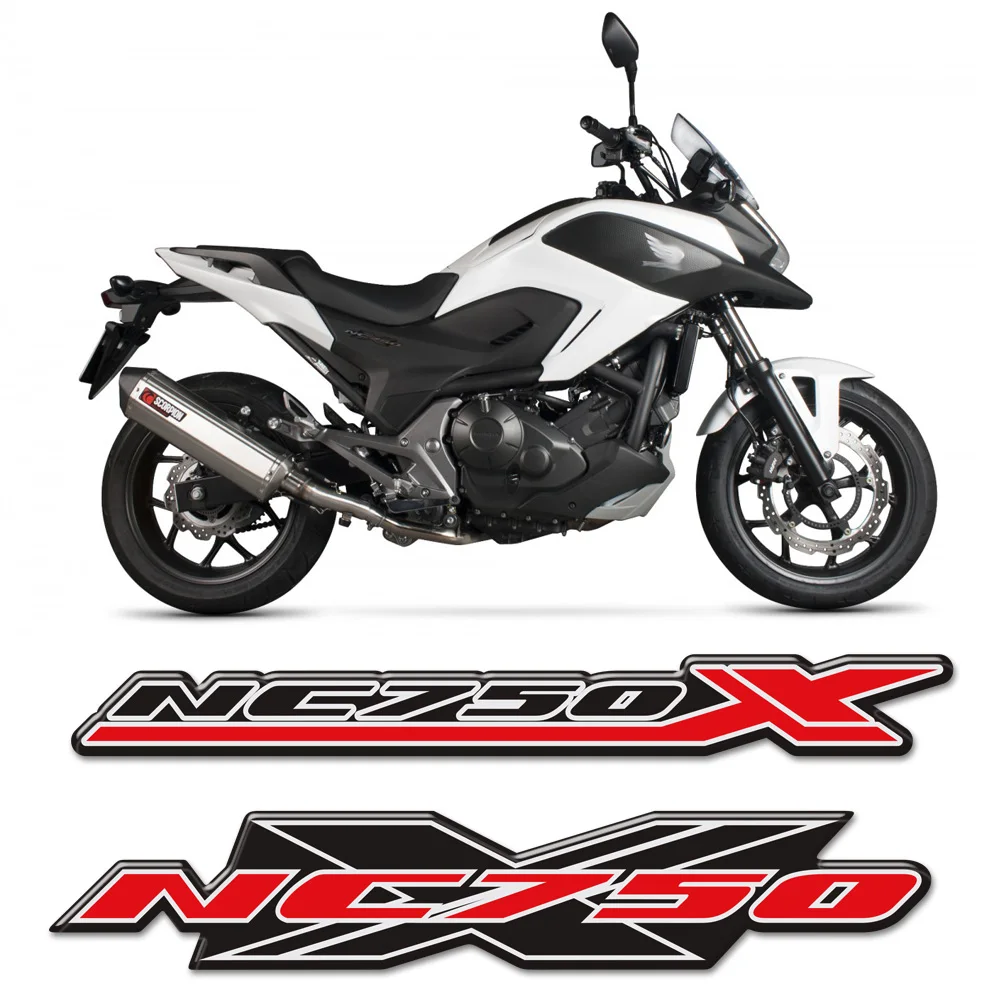 For Honda NC750 NC750X Motorcycle Stickers 3D Side Panel Protector ...