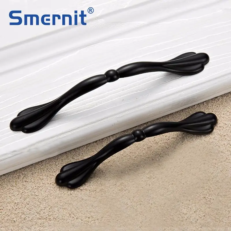 Black Cabinet Knobs And Handles Butterfly Door Handles Furniture ...