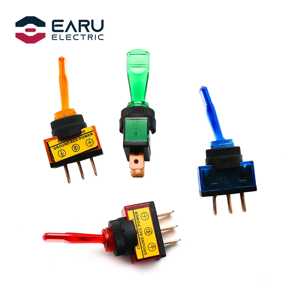 ASW-13D-12V-Automobile-Switch-Refitting-Button-Button-Rocker-Switch ...