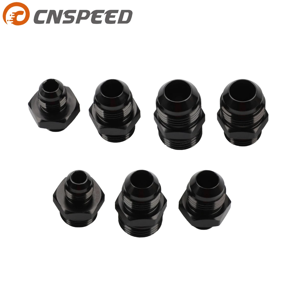 Male Adapter Fitting Black Orb-6 Orb-10 Orb-10 O-ring Boss To An6 6an ...