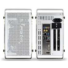 METALFISH G5 Plus Aluminum A4 ITX Case Suitcase Portable PC Gaming ...