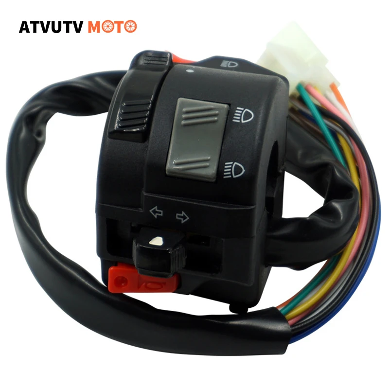 High Quality 22mm Universal Handlebar Control Switch Button Motorcycle ...