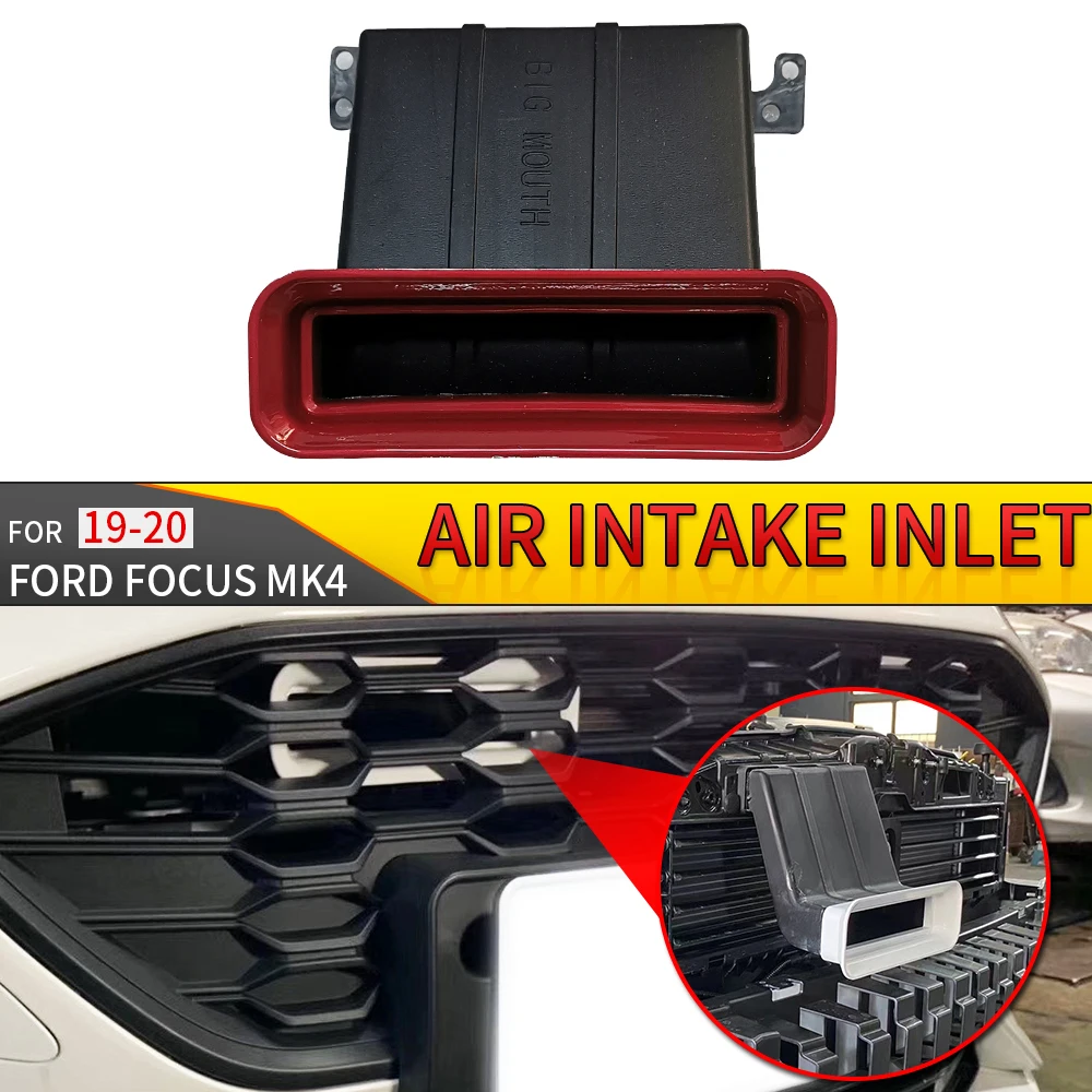 for Ford focus MK4 Air Inlet Intake Duct Hatchback 4D Sedan 5D ABS Red ...