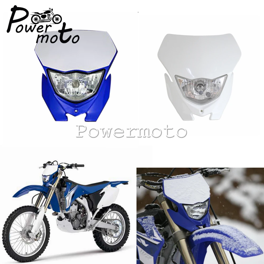 Yamaha Yz Motorcycle Mask | Yamaha Wr Headlight Mask | Mask Pit Bike ...