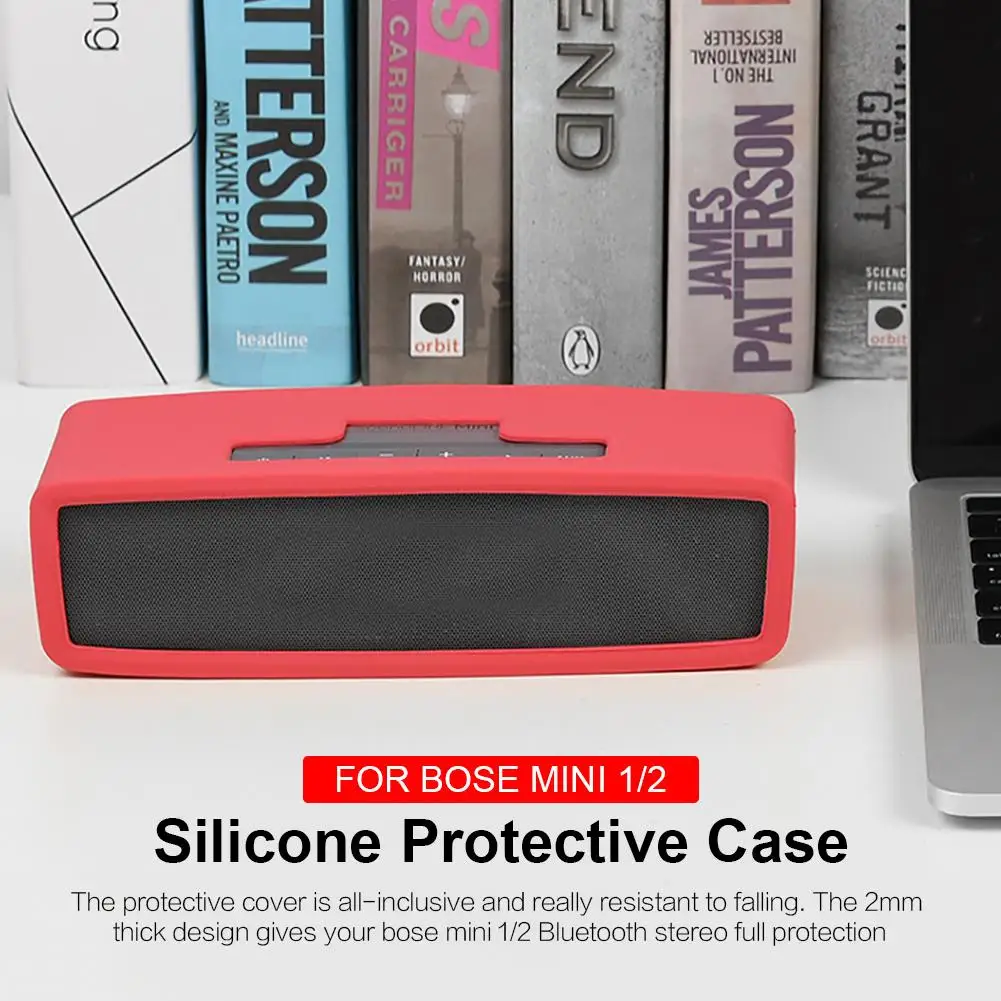 Silicone Bluetooth Speaker Case Protective Cover Portable Shockproof ...