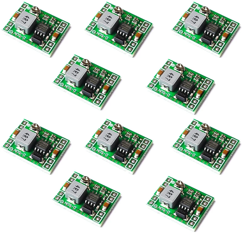 10PCS MP1584 DC DC Power Supply Module Step Down MP1584EN 3A Adjustable ...
