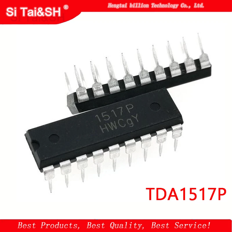 5 piezas TDA1517P YD1517GP UTC1517 DIP18 nuevo chip amplificador de sonido para TV LCD ...