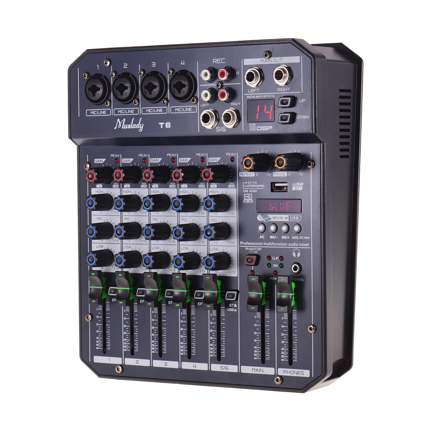 T6-Portable-6-Channel-Sound-Card-Mixing-Console-Audio-Mixer-Built-in ...
