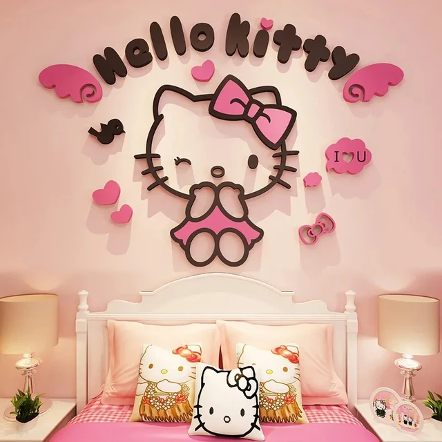 Hello Kitty Headboard Decal