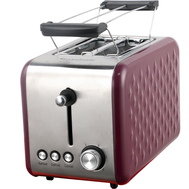 2 slice mini battery powered toaster /protable hamburger bun toaster ...