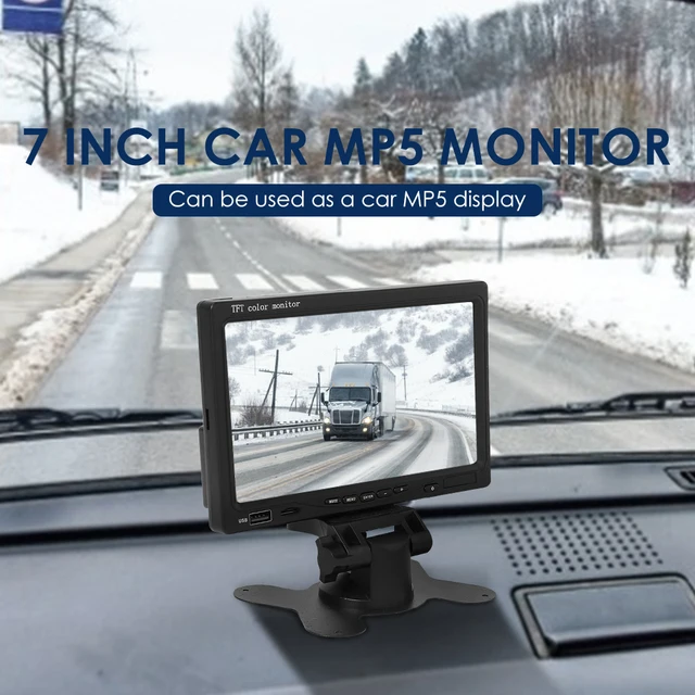 Car Monitor MP5 Player 7 inch TFT LCD Screen for Reverse Rear View ...