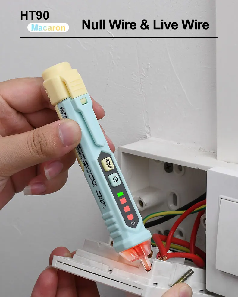Generic HABOTEST HT90 AC Voltage Detector Non Contact Live Wire @ Best ...