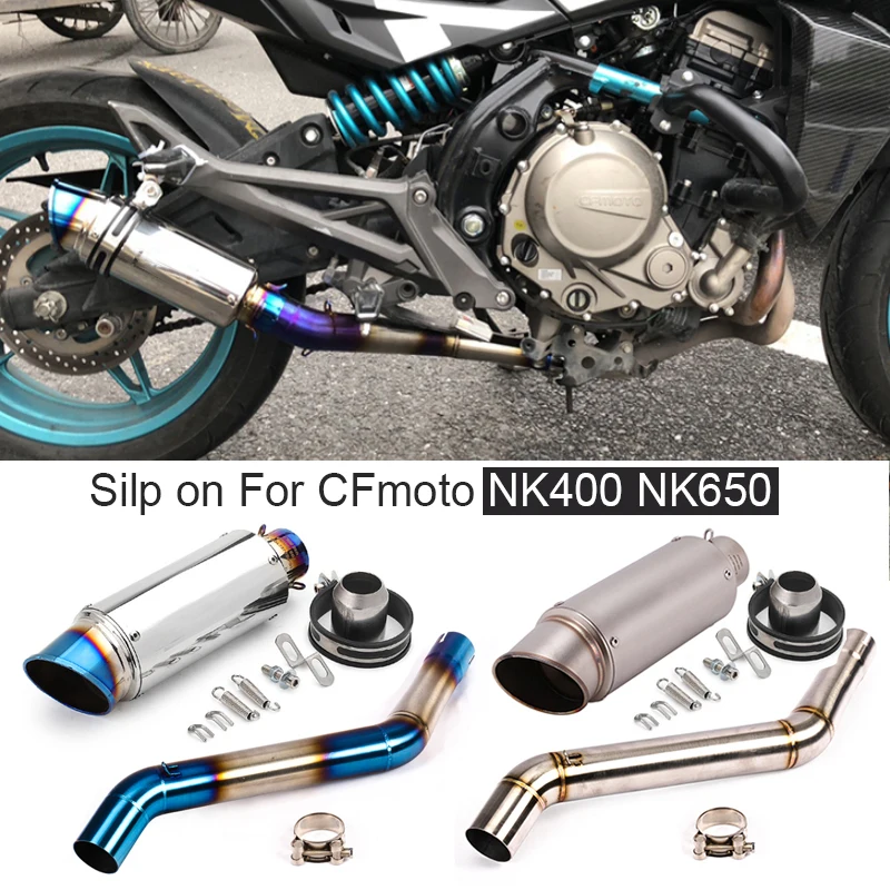 Other Motorcycle Parts - Silp on for CFMOTO NK400 NK650 Motorcycle ...