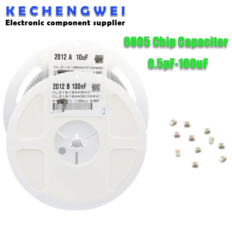 1reel-4000pcs-0805-50V-SMD-Thick-Film-Chip-Multilayer-Ceramic-Capacitor ...