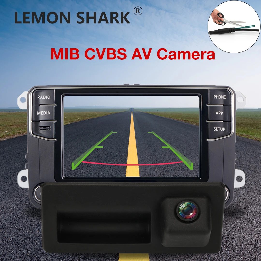 Car-HD-CVBS-Rearview-Camera-Green-Static-Track-with-Trunk-Switch-for-VW ...