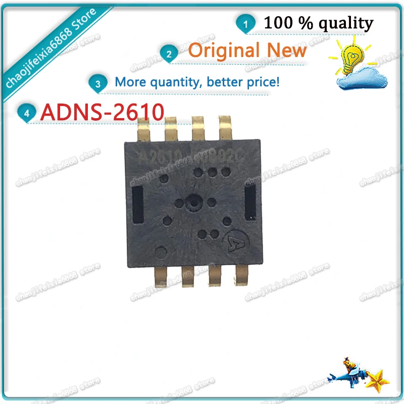 ¡3 unids/lote! ADNS 2610 A2610 DIP 8 ADNS 2610, sensor óptico, ratón, chip IC, nuevo y ORIGINAL ...