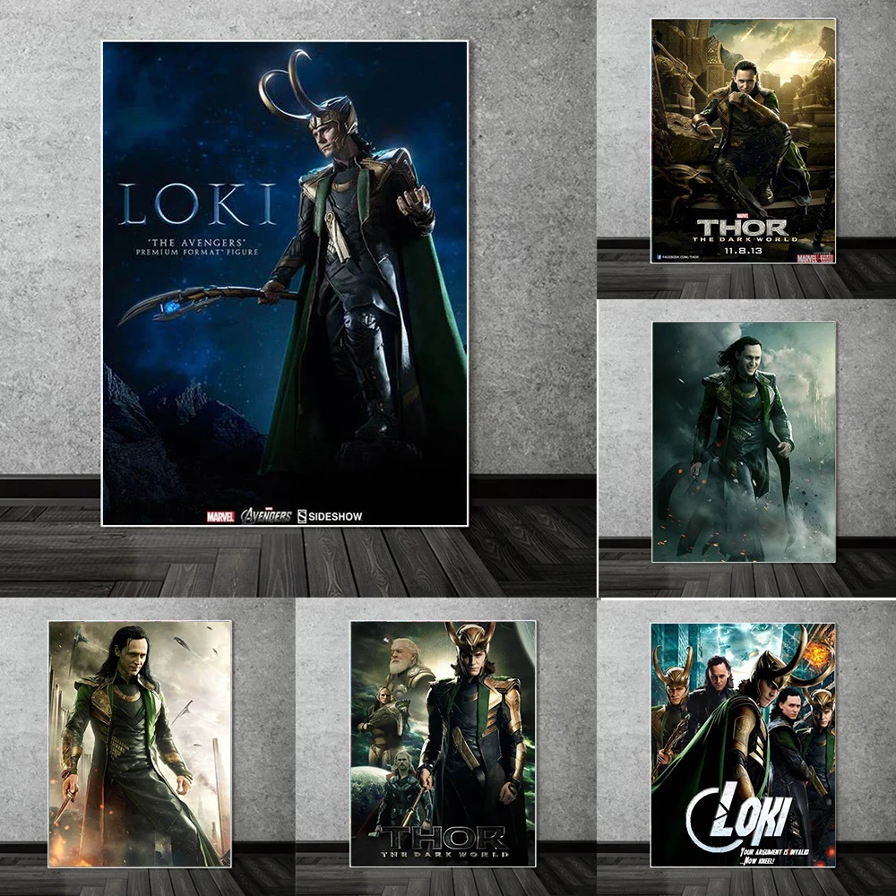 Loki Kneel Poster