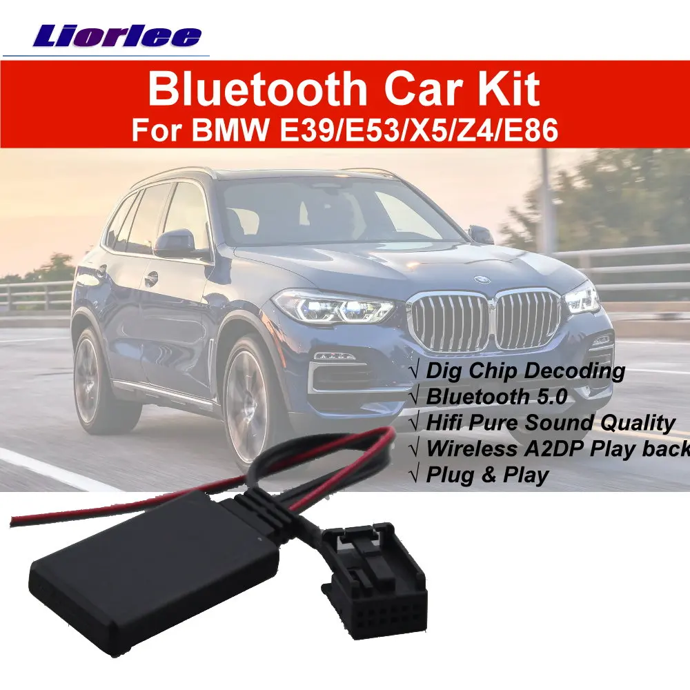 Car Bluetooth Adapter Kit For BMW E39 E53 X5 Z4 E85 E86 2002-2020 ...