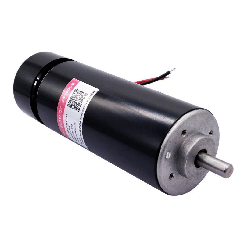 500w Air Cooled Spindle Motor 48v Er11 Chuck Cnc 100v 0.5kw Spindle ...