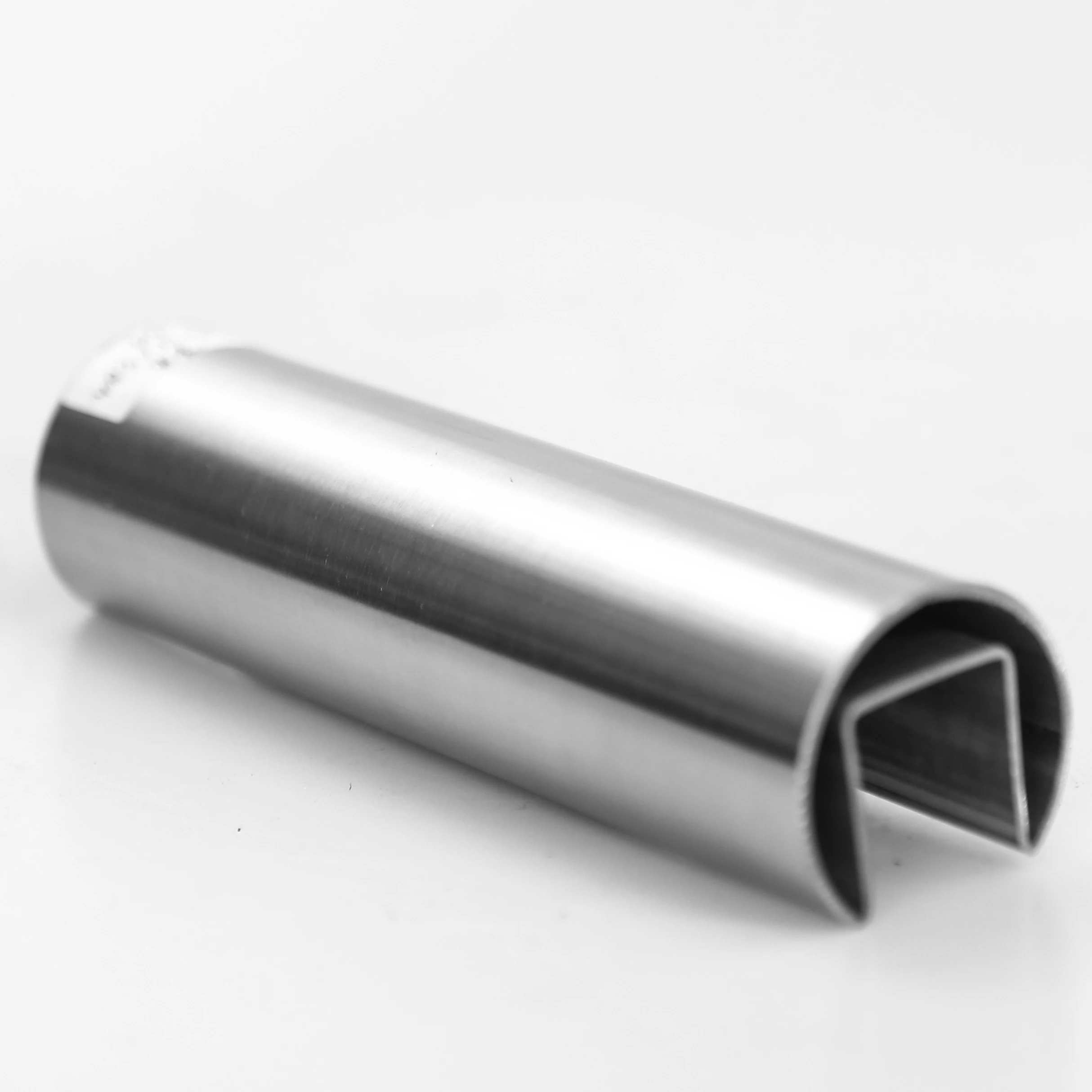 Stainless Steel Glass Railing Round Top Handrail Capping Rail ...