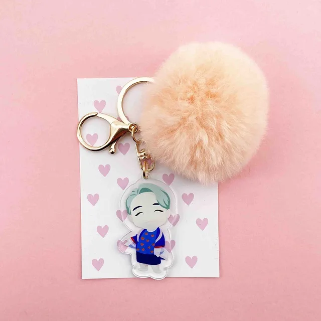 Buy BTS Group Official Kawaii Keychains | KpopHeart
