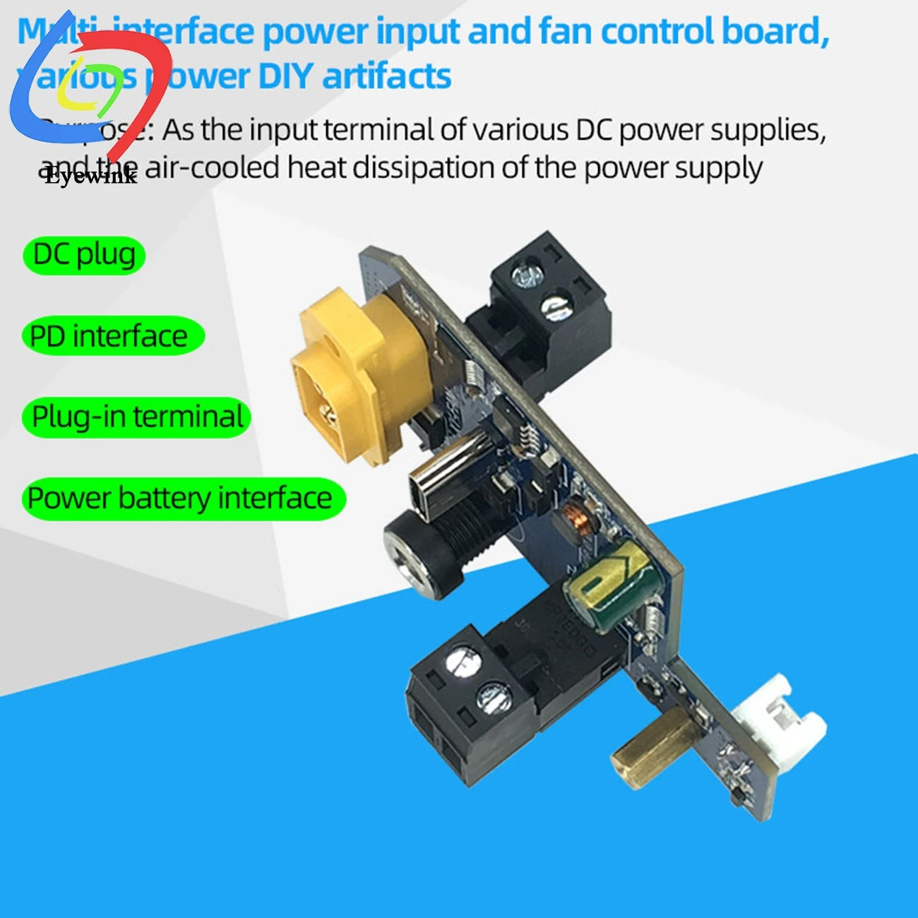 XY-FAN-Multi-interface-power-input-and-fan-control-board-various-power ...