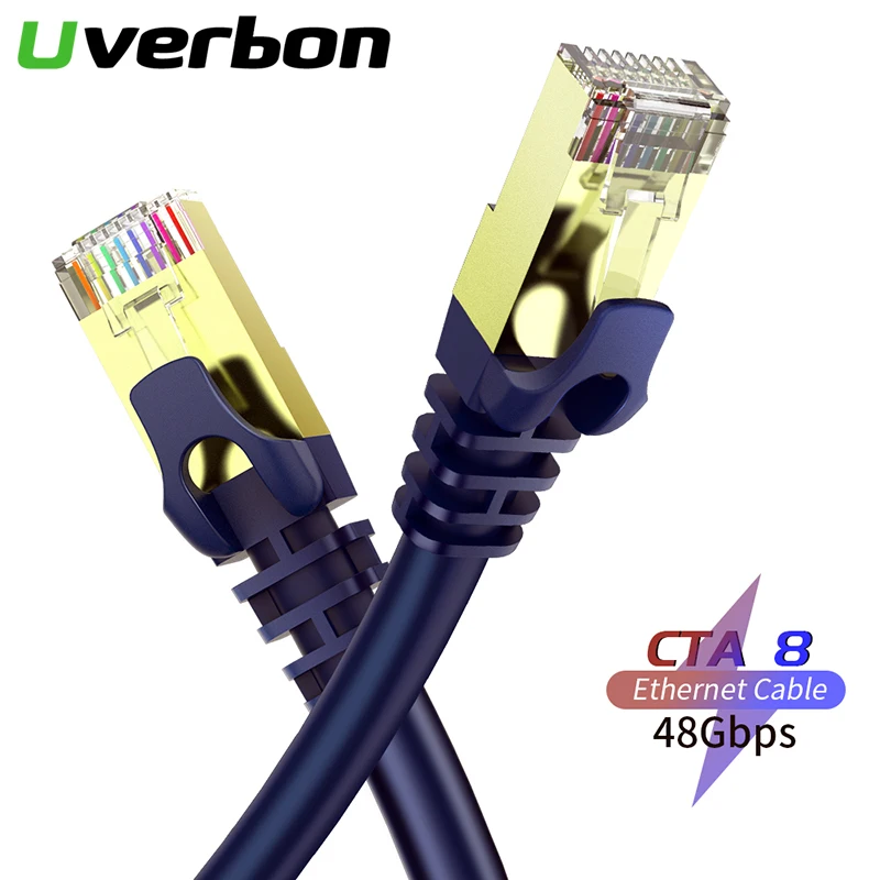 Category-8-Ethernet-Cable-Cat8-Lan-Cable-UTP-40Gbps-Cat8-RJ-45-Cable ...