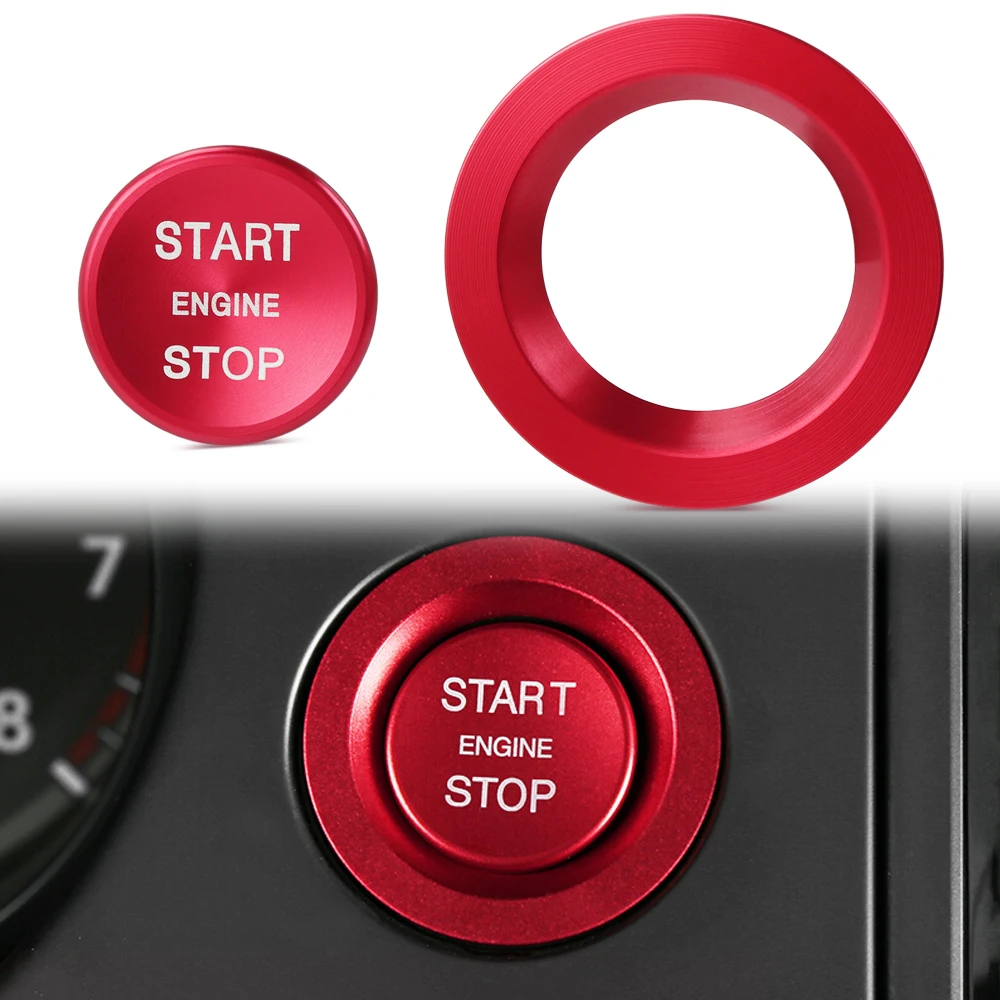 For-Jaguar-XJL-E-PACE-2018-2019-F-TYPE-Car-Aluminum-Start-Engine-Stop ...