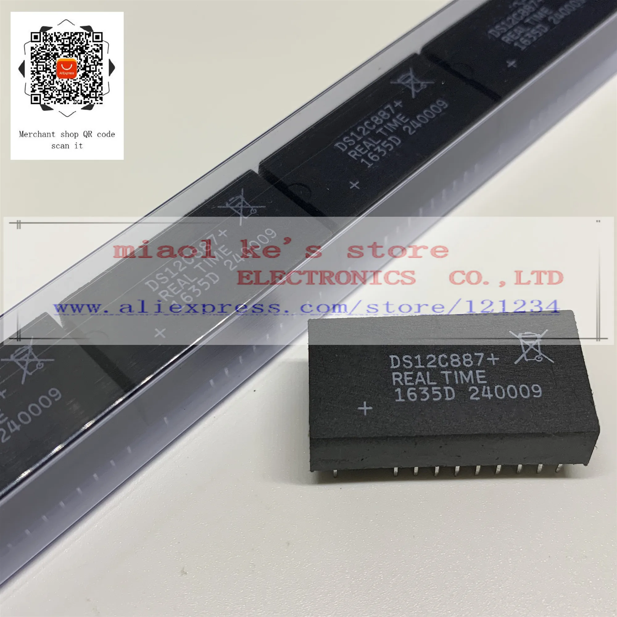 (1pcs)100%New original; DS12C887+ DS12B887 DS12887 - Real-time clock ...