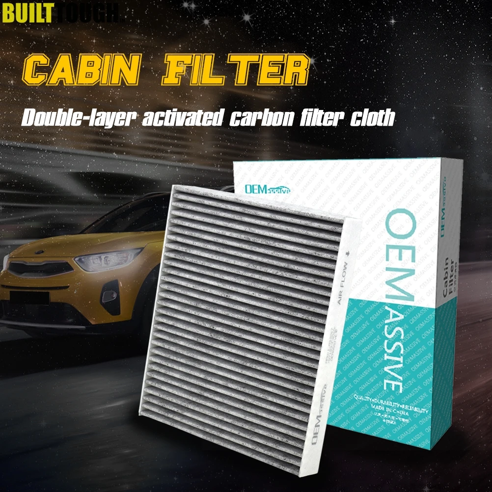 Filtro de cabina de polen de coche, carbón activado 87139 F4010 97133 ...