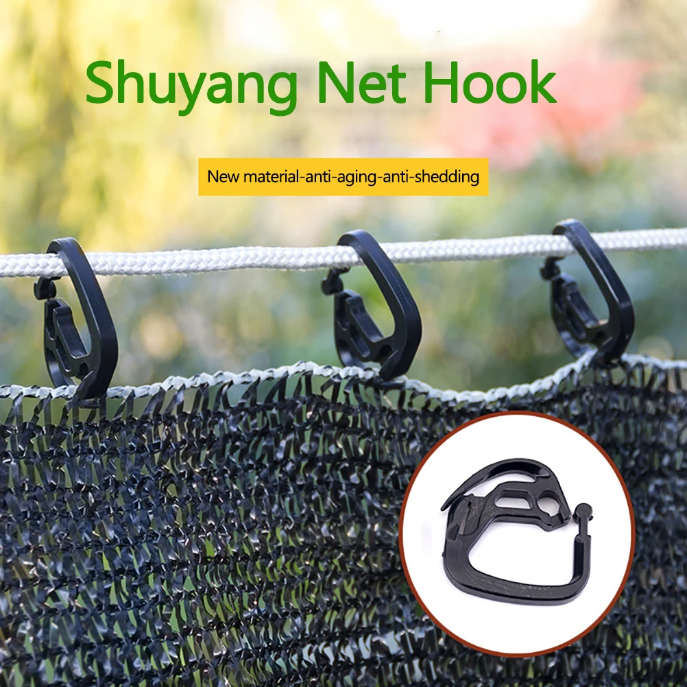 100-Pcs-Shading-Net-Hooks-Plastic-Hanging-Hooks-For-Greenhouse-Shade ...