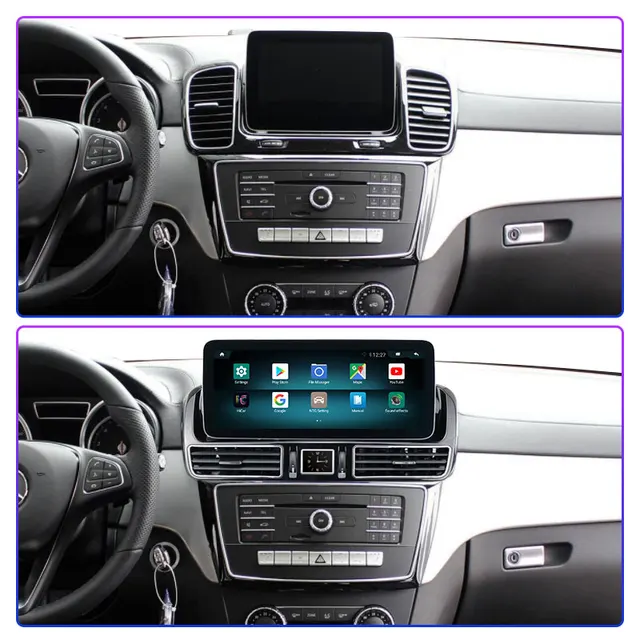 12.3" Android 11 Car Multimedia Player for Mercedes Benz GLE GLS G S ...