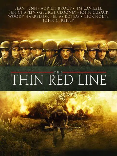 The Thin Red Line Painting