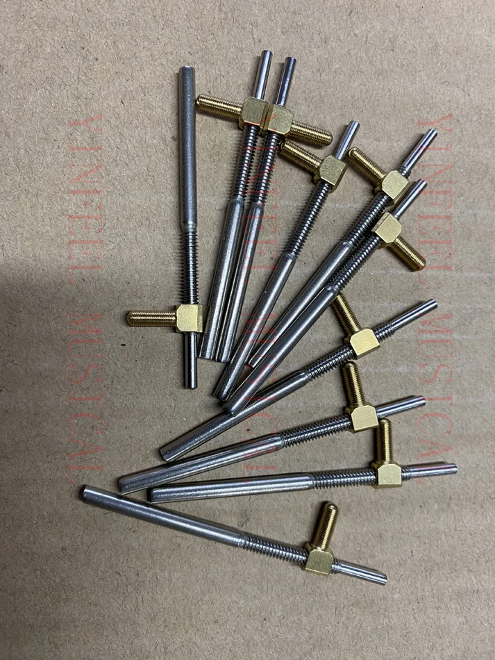 10pcs metal screw for violin,viola,cello bow screw,bass bow's screw bow ...