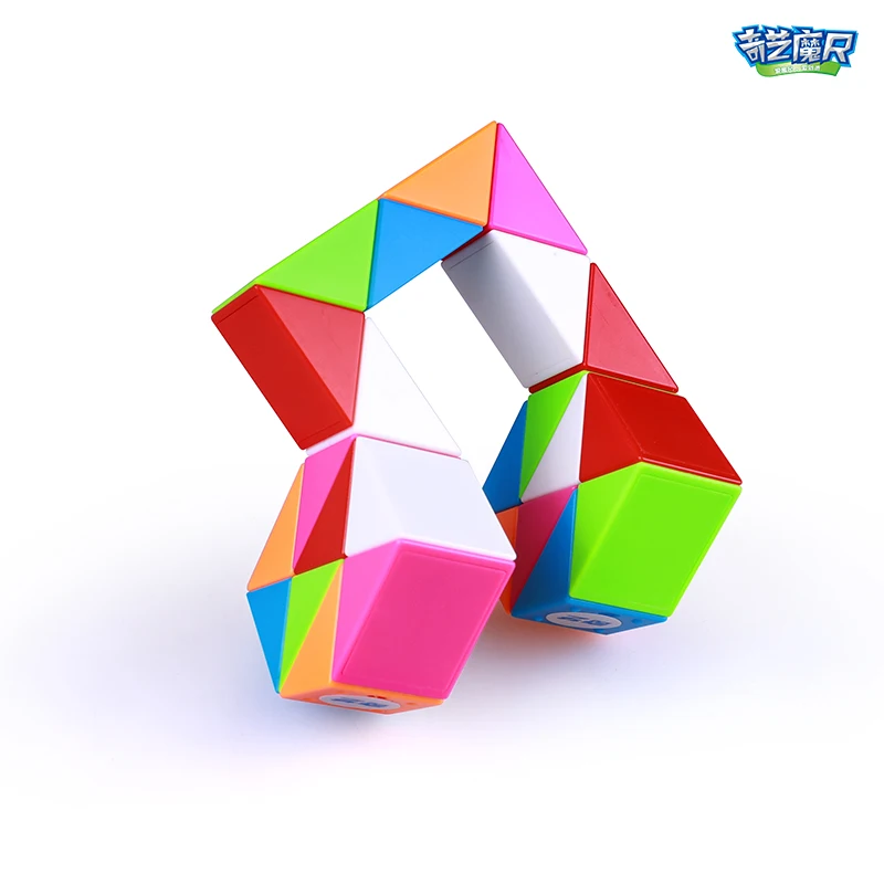QIYI-24-segments-Magic-Snake-Ruler-Cube-Puzzle-Speed-Antistress-Cubes ...
