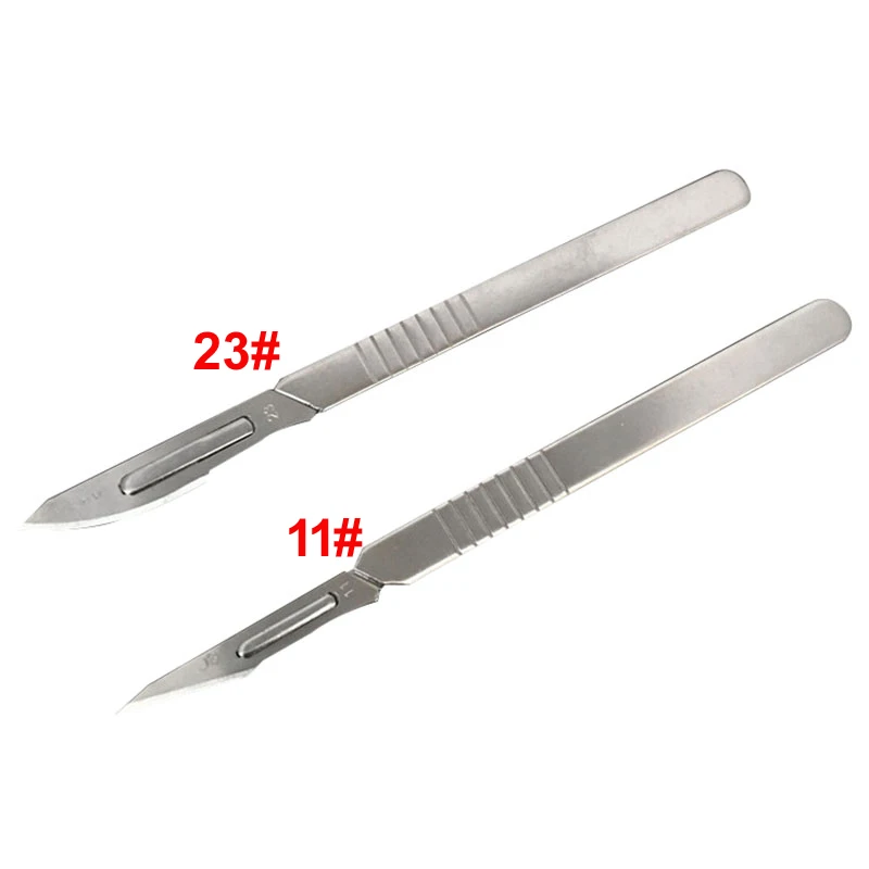 10Pcs-23-or-11-Carbon-Steel-Scalpel-Surgical-Blades-For-PCB-Circuit ...
