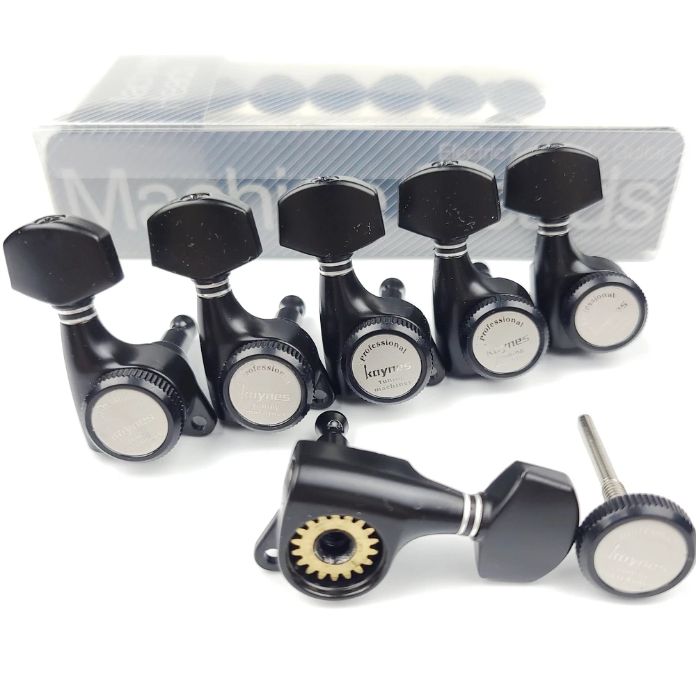 1 Set Guitar Locking Tuners Electric Guitar Machine Heads Tuners Lock ...